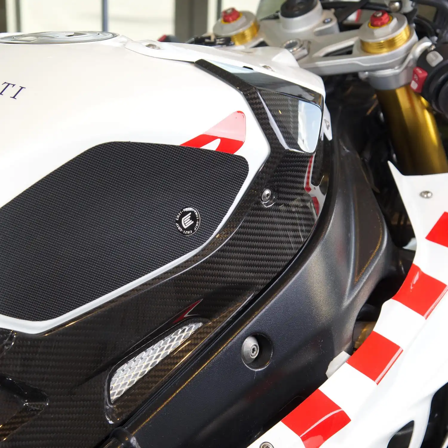 Eazi-Grip BMW S1000RR 2015 - 2018 Black Tank Grips - PRO