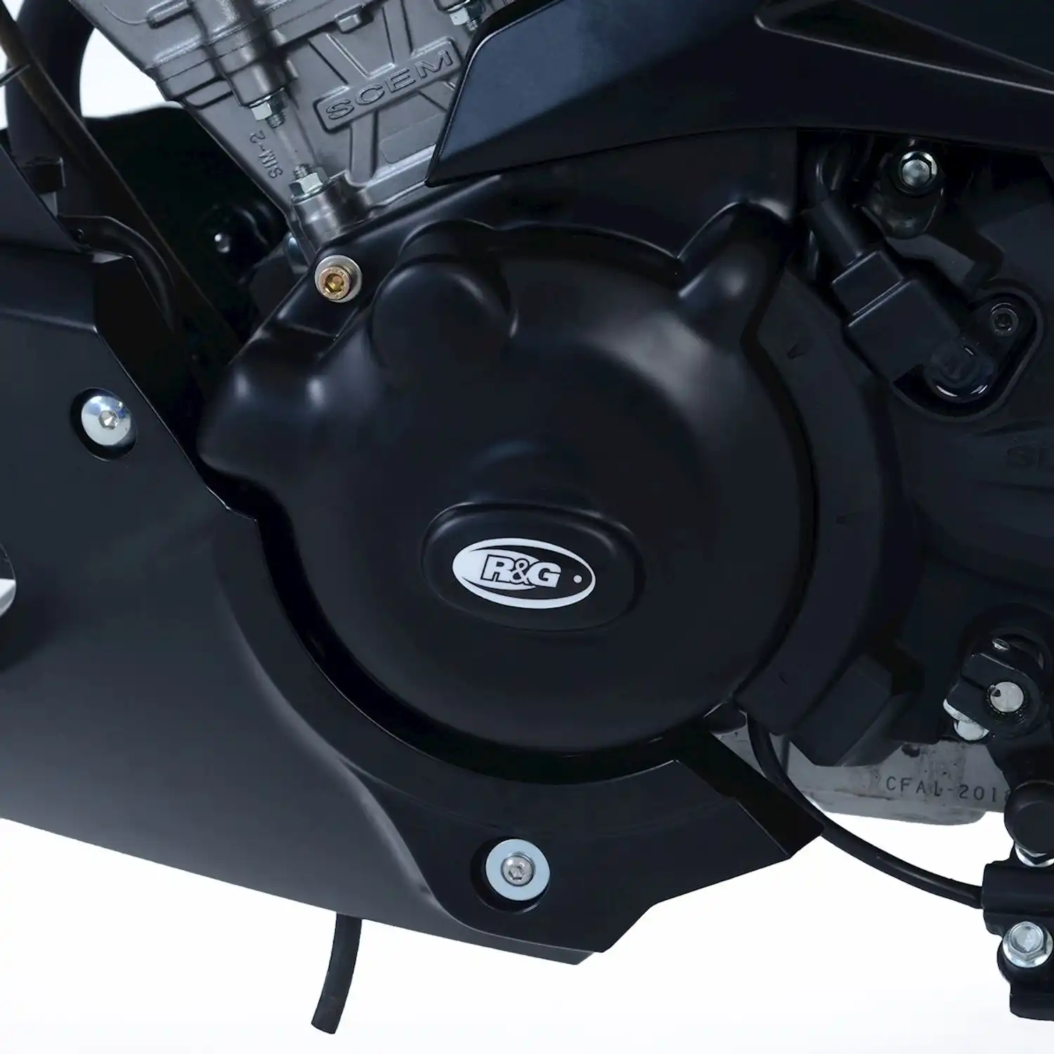 Engine Case Cover Kit (2pc) for Suzuki GSX-S 125, GSX-R 125 '17- KEC0111BK
