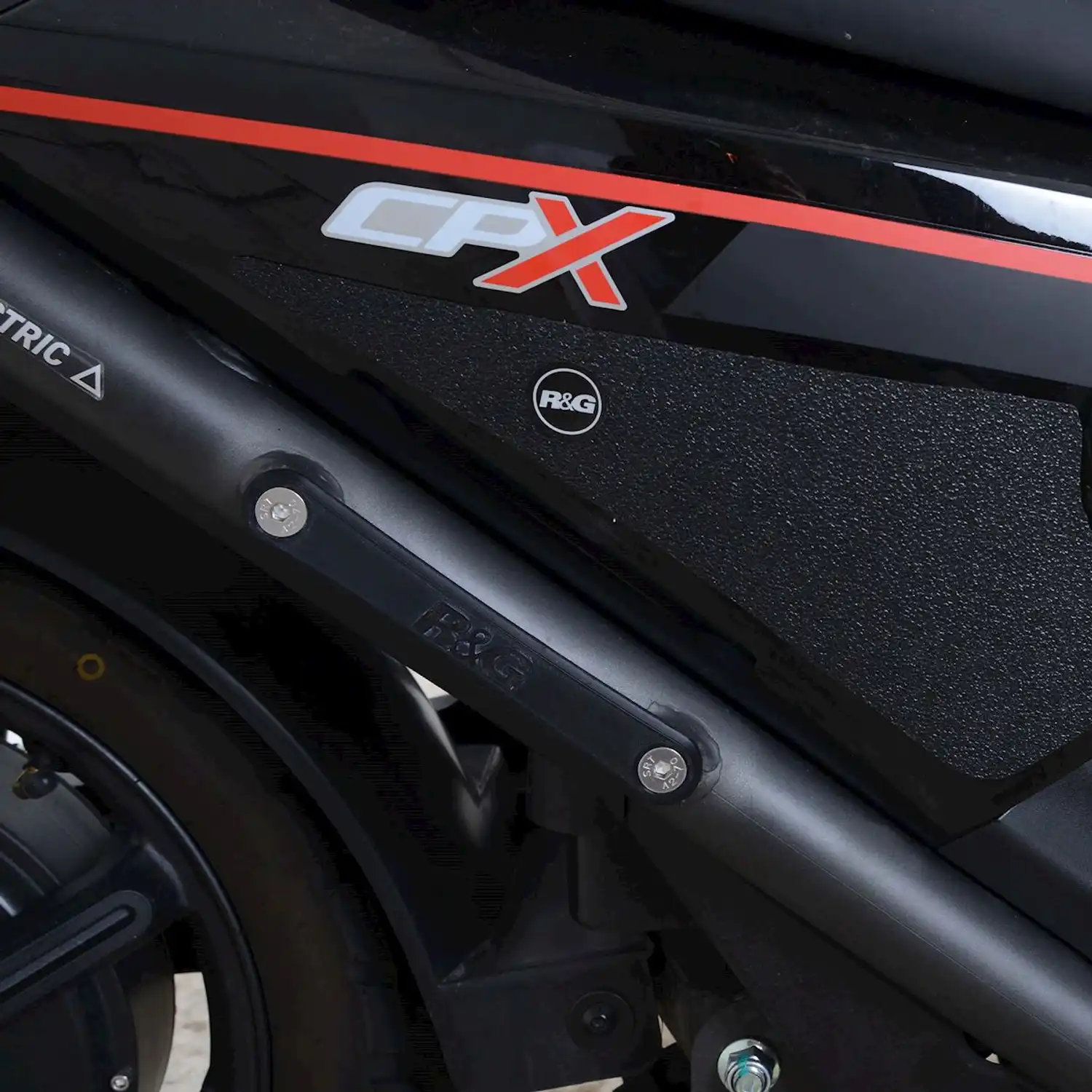 Rear Foot Rest Blanking Plate for Super Soco CPx '20- (Pair)