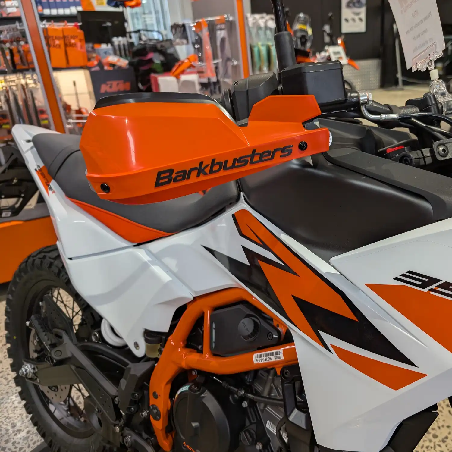 BarkBusters Handguard Kit Two Point Mount for KTM 390 Adventure R, 390 ...