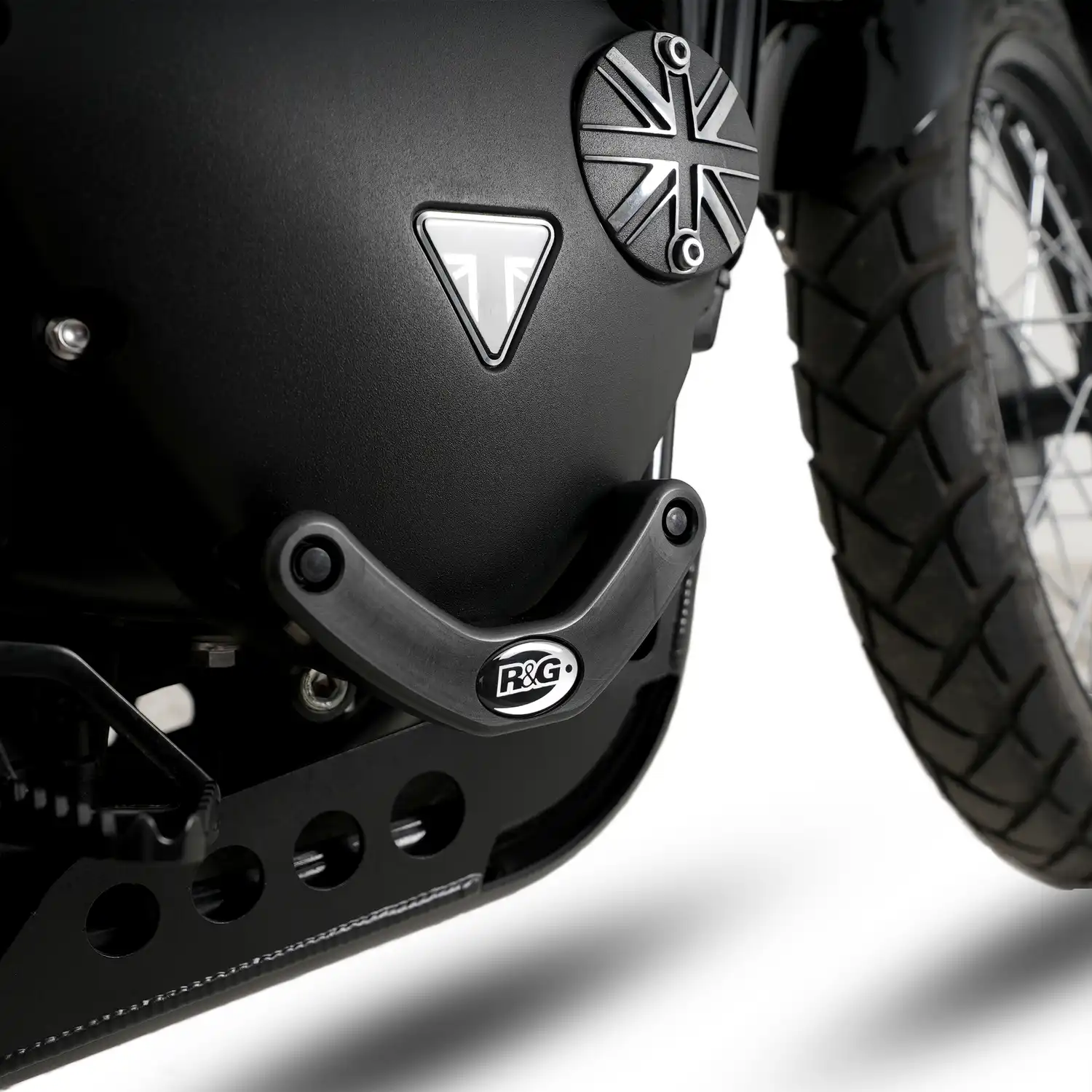 Engine Case Slider for Triumph Street Twin, Thruxton 1200/R '16-, Speed ...