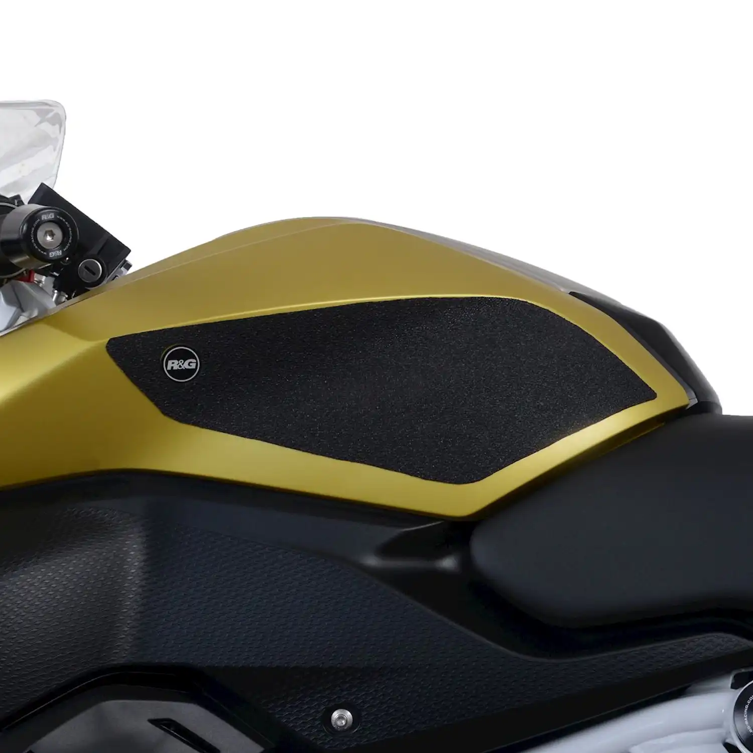 R&G Tank Traction Grips for BMW R1250 RS '19-25 & R1250RS SE '24-25.