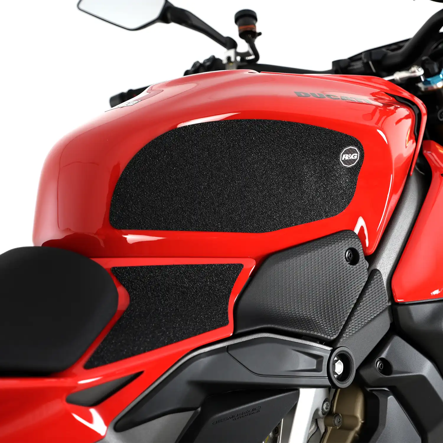 R&G Tank Traction Grips for Ducati Panigale V4 S, Streetfighter V4(S) '25-