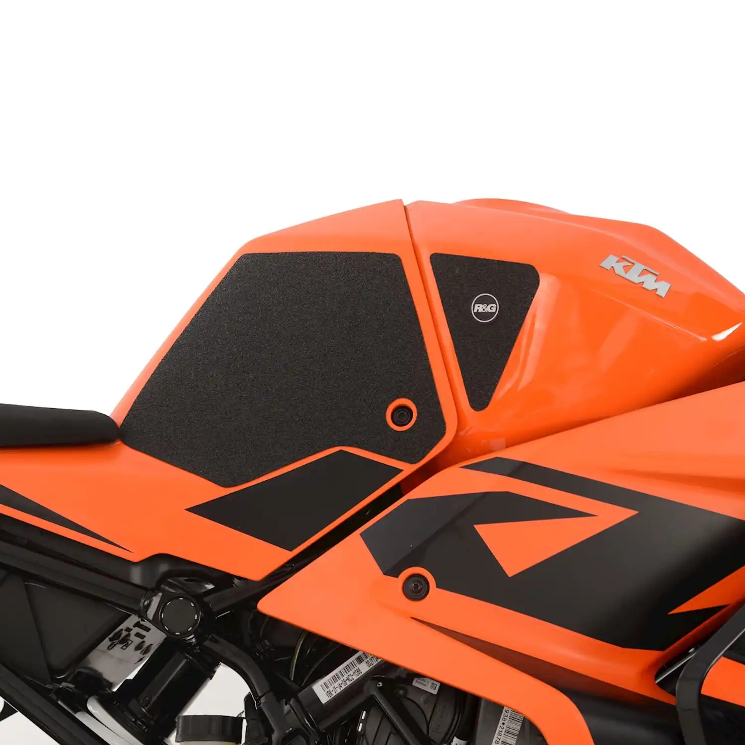 R&G Tank Traction Grips for KTM RC 390/ RC 200/ RC 125 '22- (4-piece kit)
