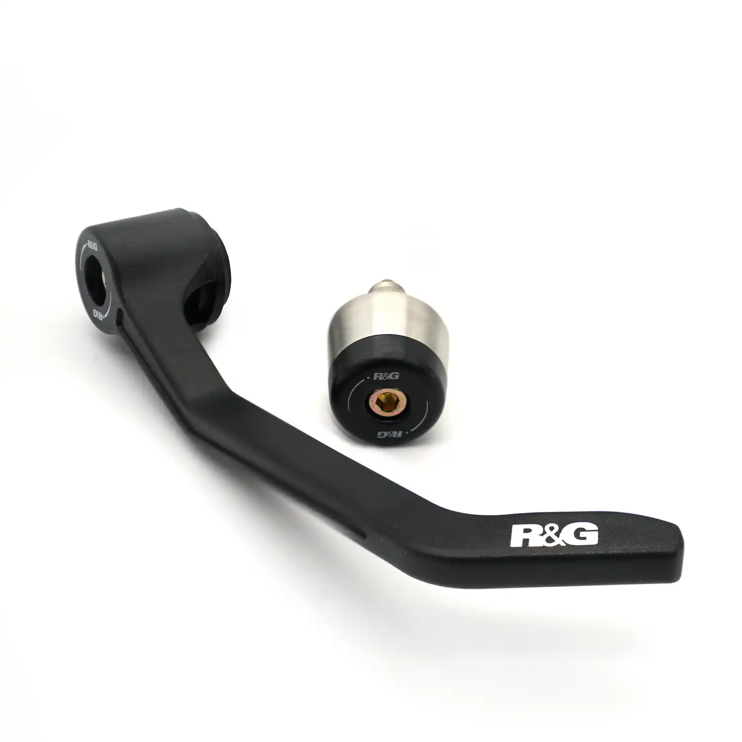 R&G Interlock Brake Lever Guard & LHS Bar End Slider kit for Suzuki GSX ...