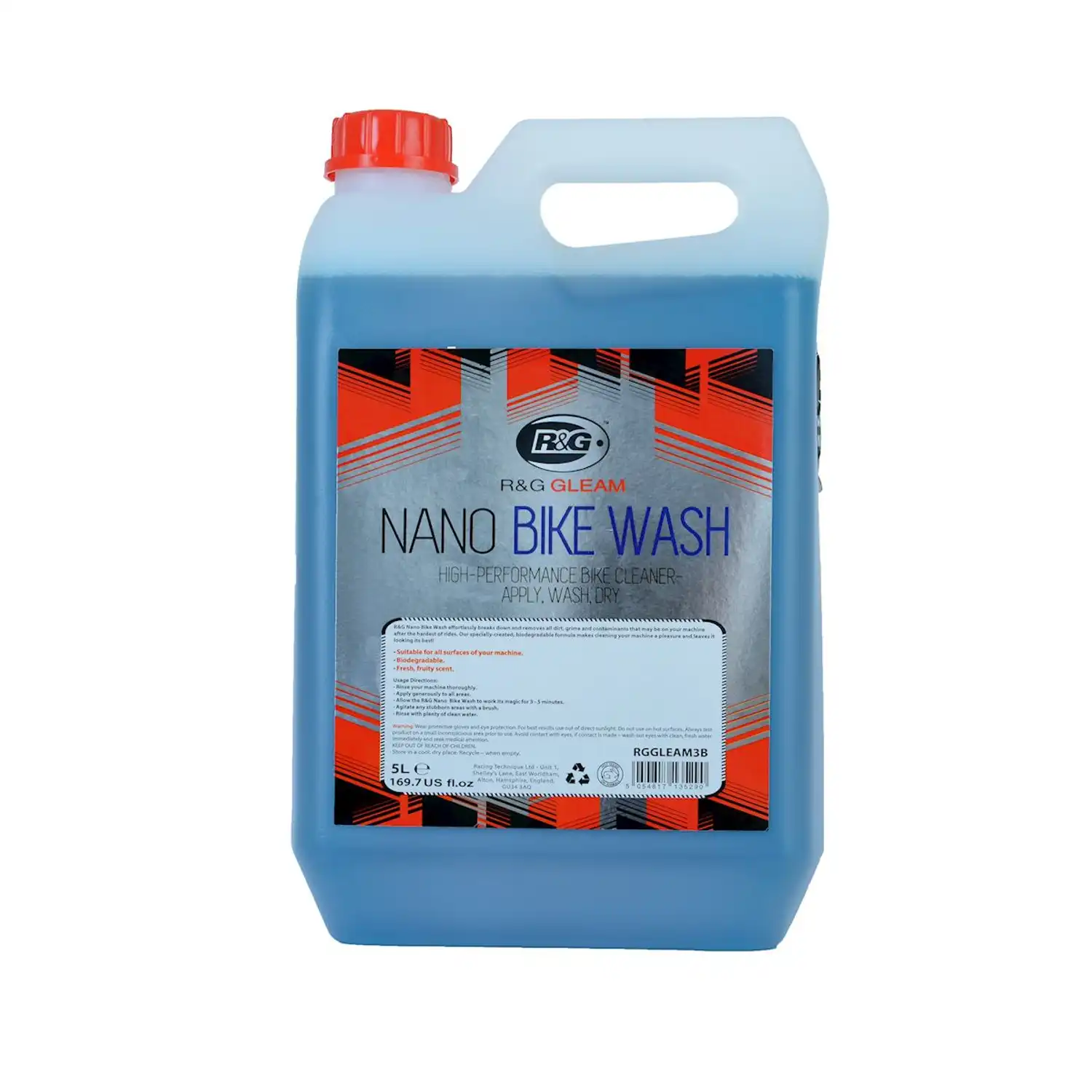 R&G Gleam Nano Bike Wash 5L