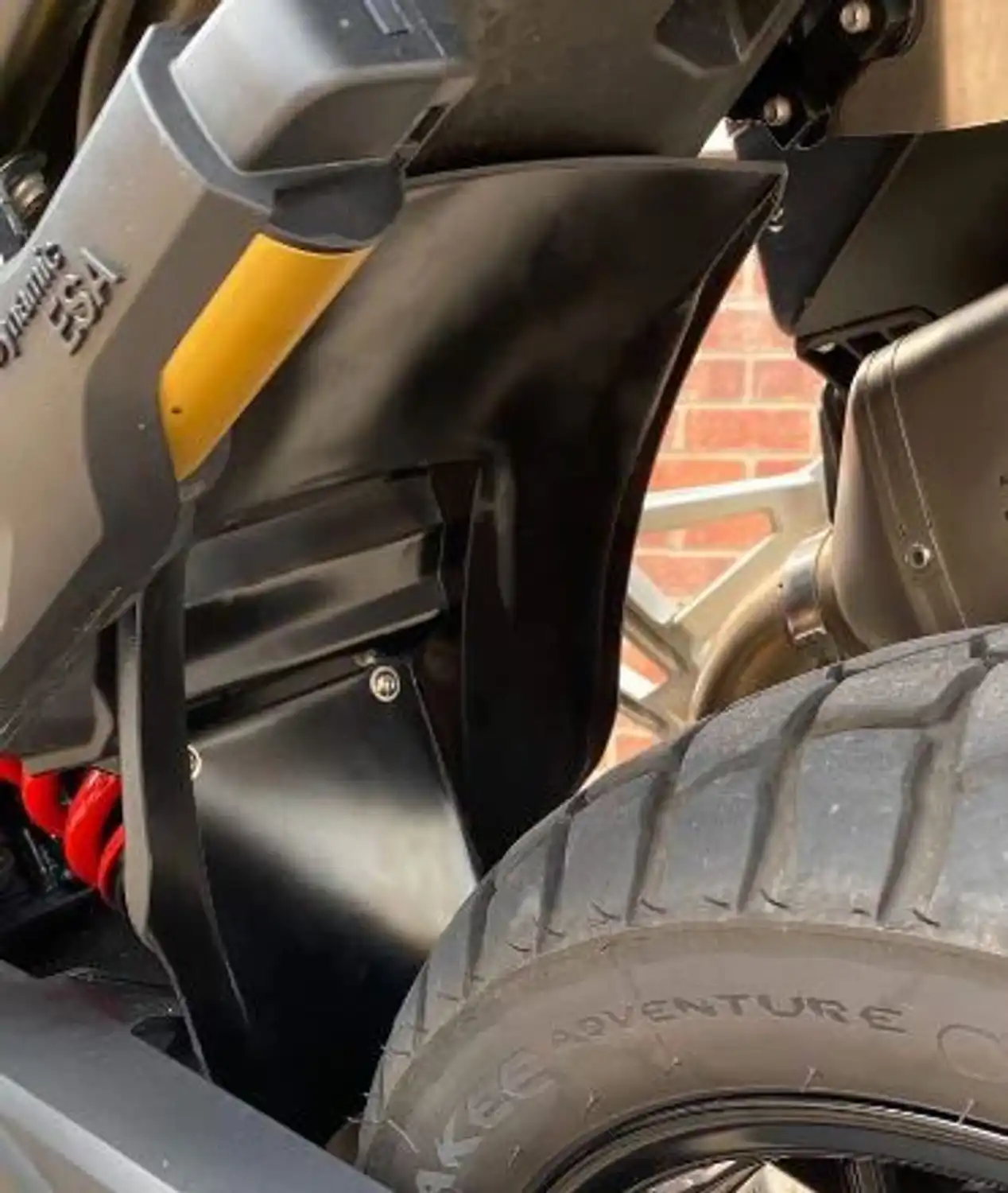 Shock Shield Matte Black BMW F900 GS '24-, F850 GSA '18-25, F800 GS '24 ...
