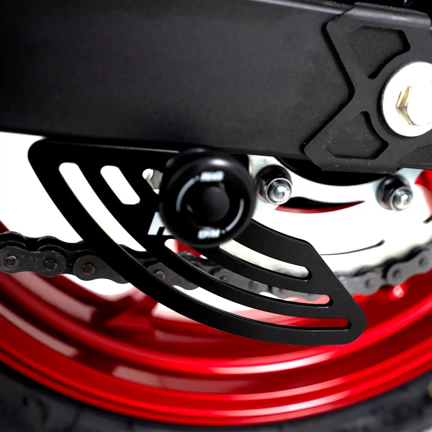 Toe Chain Guards - Toe Guard Kawasaki Ninja 250/400 '18-, Z400/ Z250 ...