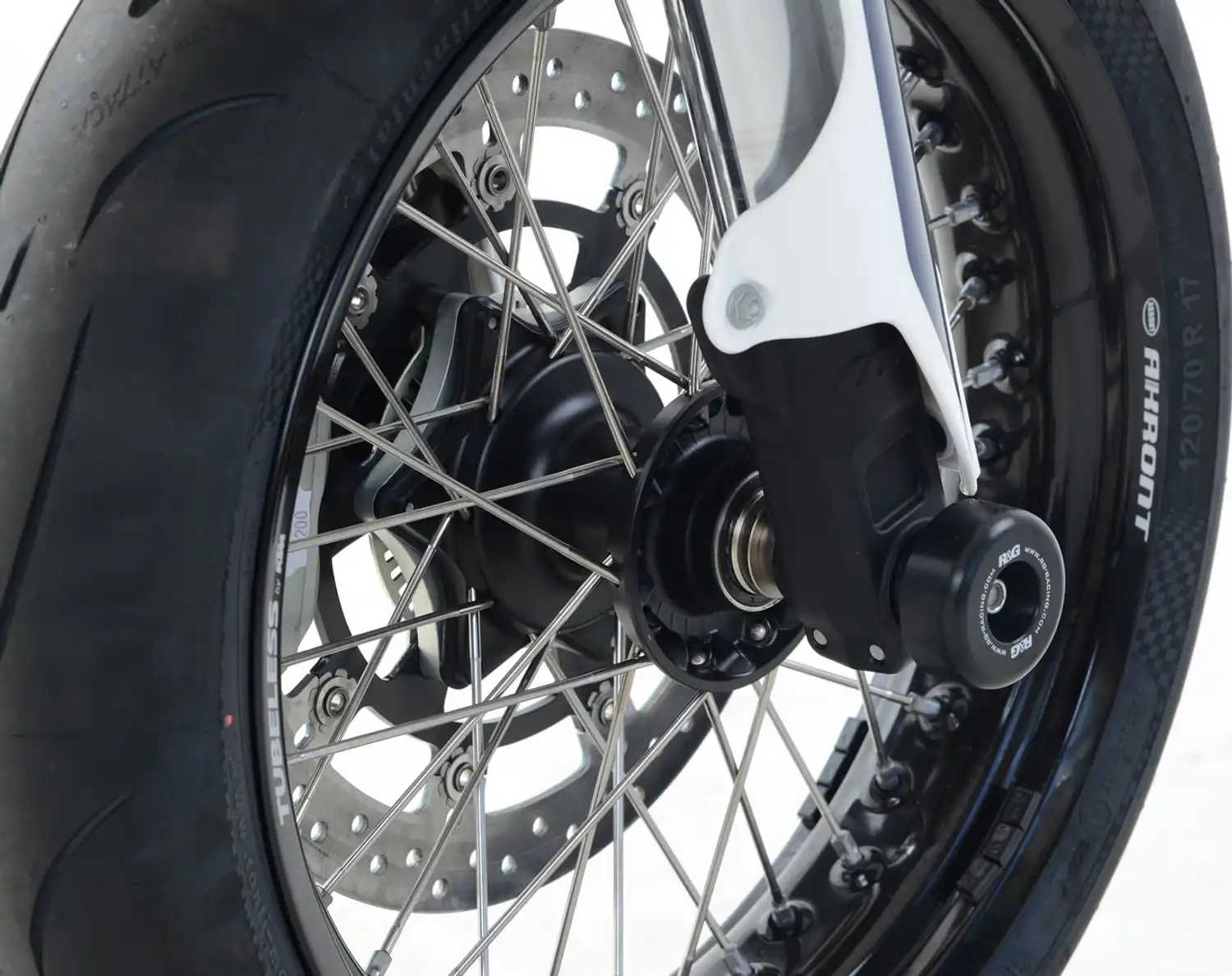 R&G Fork Protectors for the Husqvarna 701 Supermoto '16- - FP0187BK