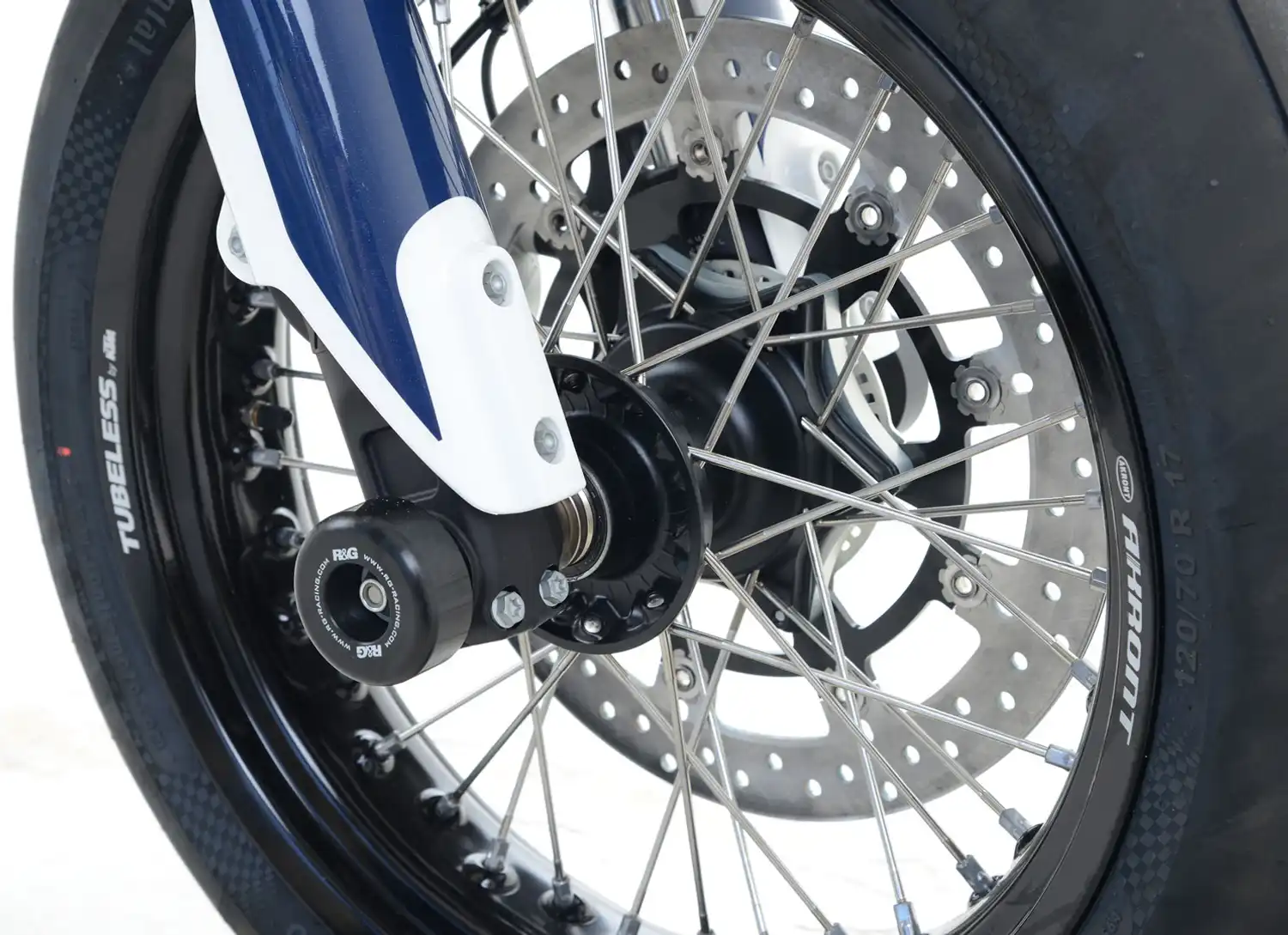 R&G Fork Protectors for the Husqvarna 701 Supermoto '16- - FP0187BK