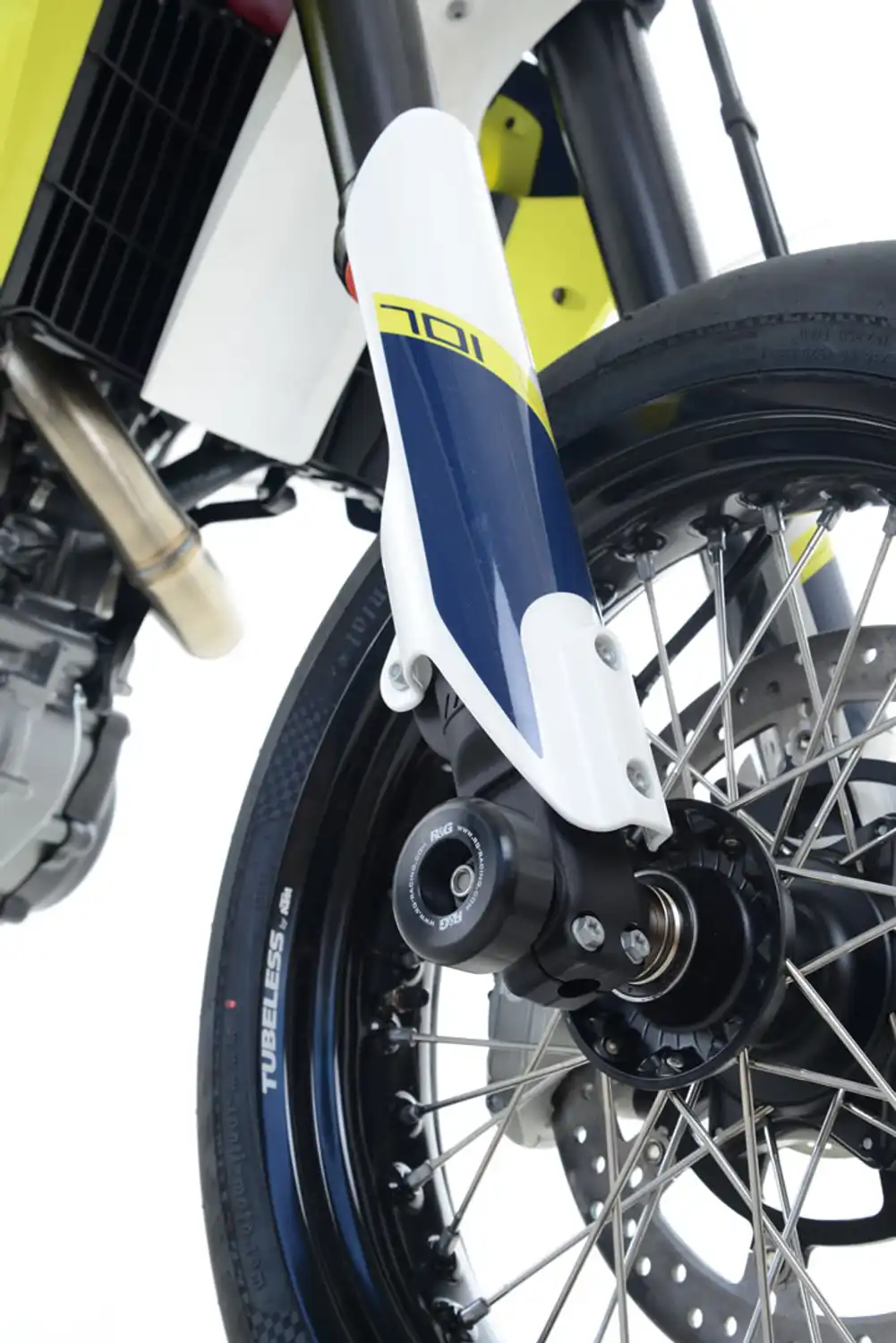 R&G Fork Protectors for the Husqvarna 701 Supermoto '16- - FP0187BK