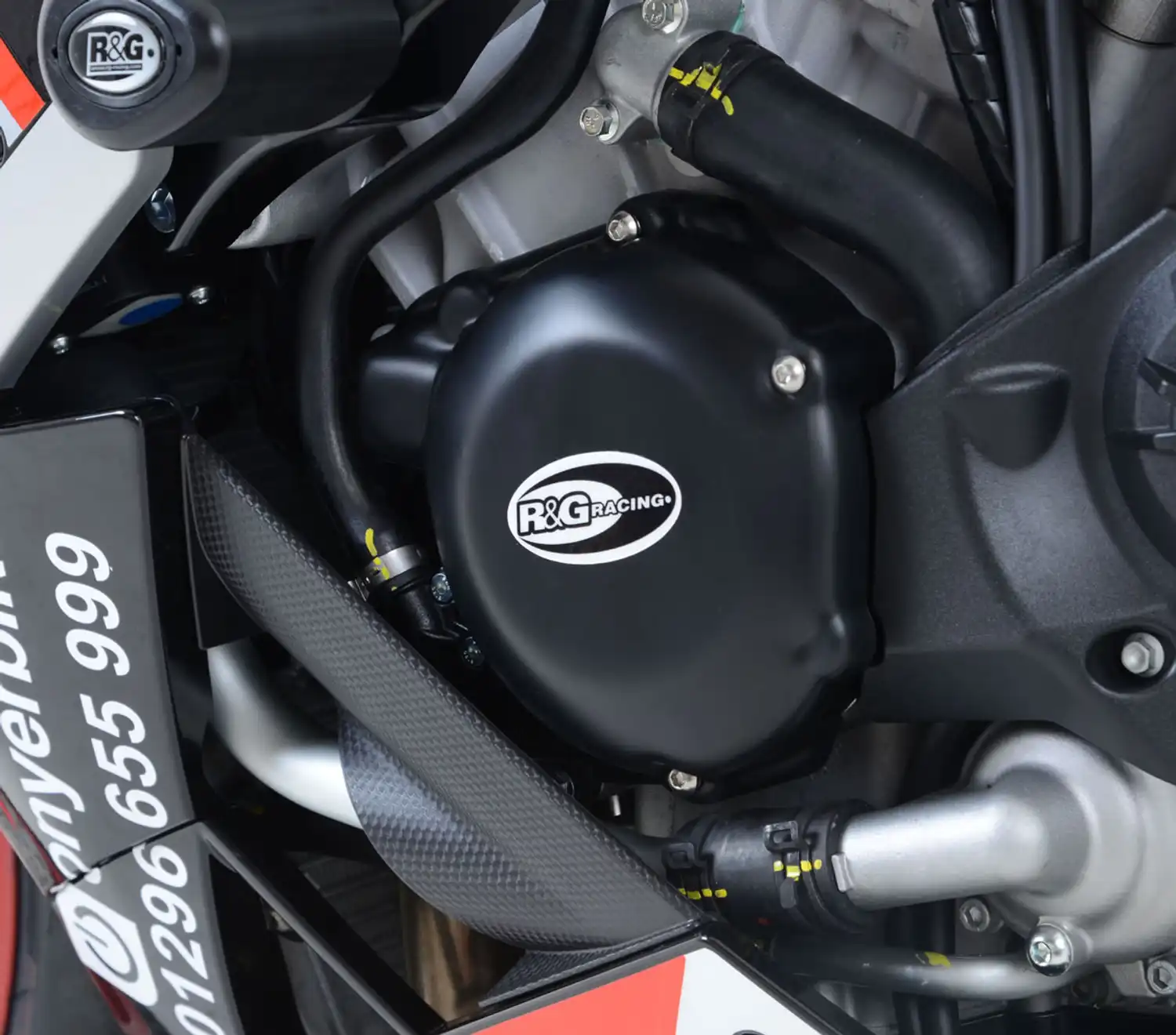 Engine Case Cover Kit (2pc) for Aprilia RSV4 RR/RF '15-, Tuono V4 '18 ...
