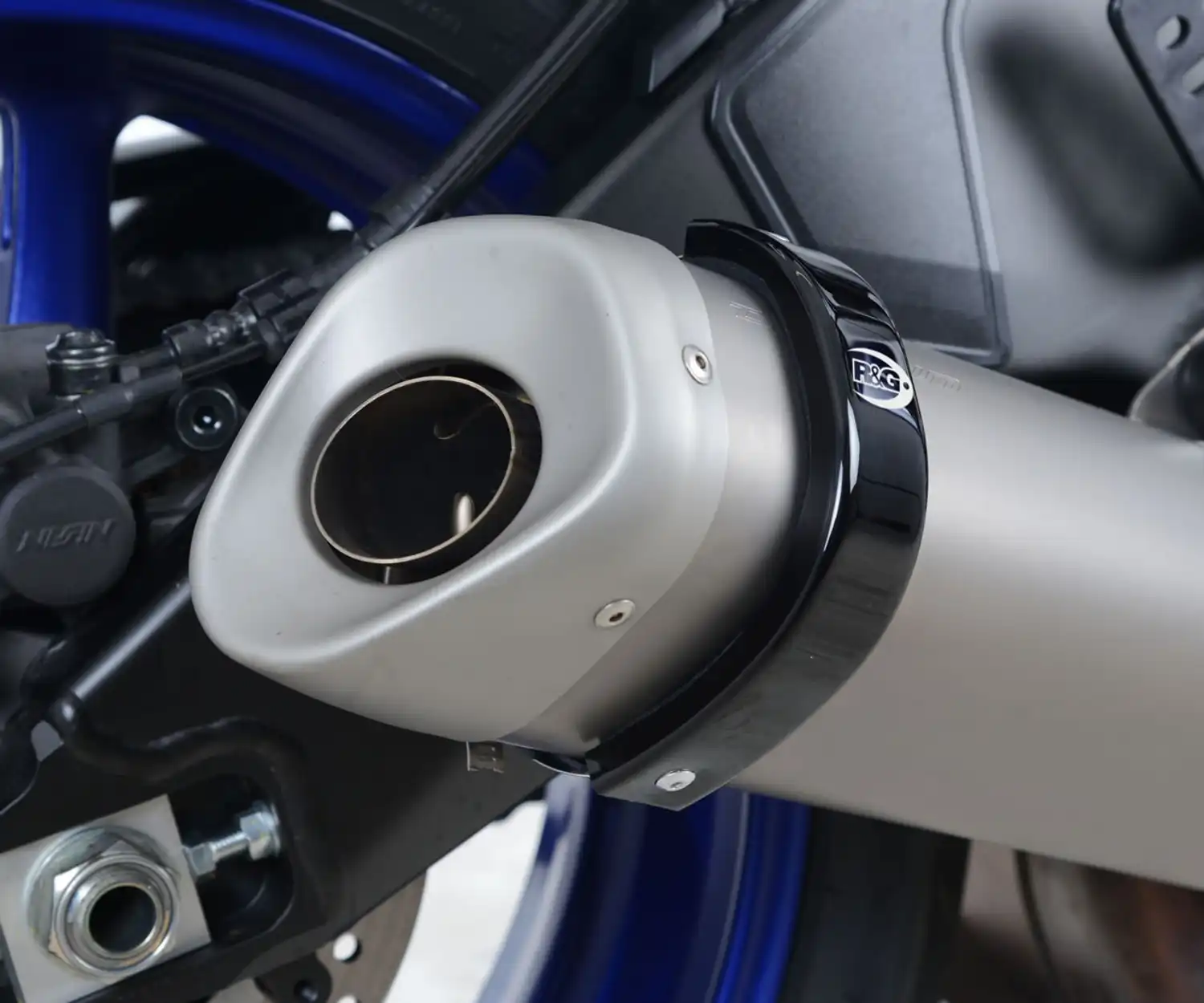R&G Exhaust Protector for Yamaha YZF-R6 '17 (EP0033BK)