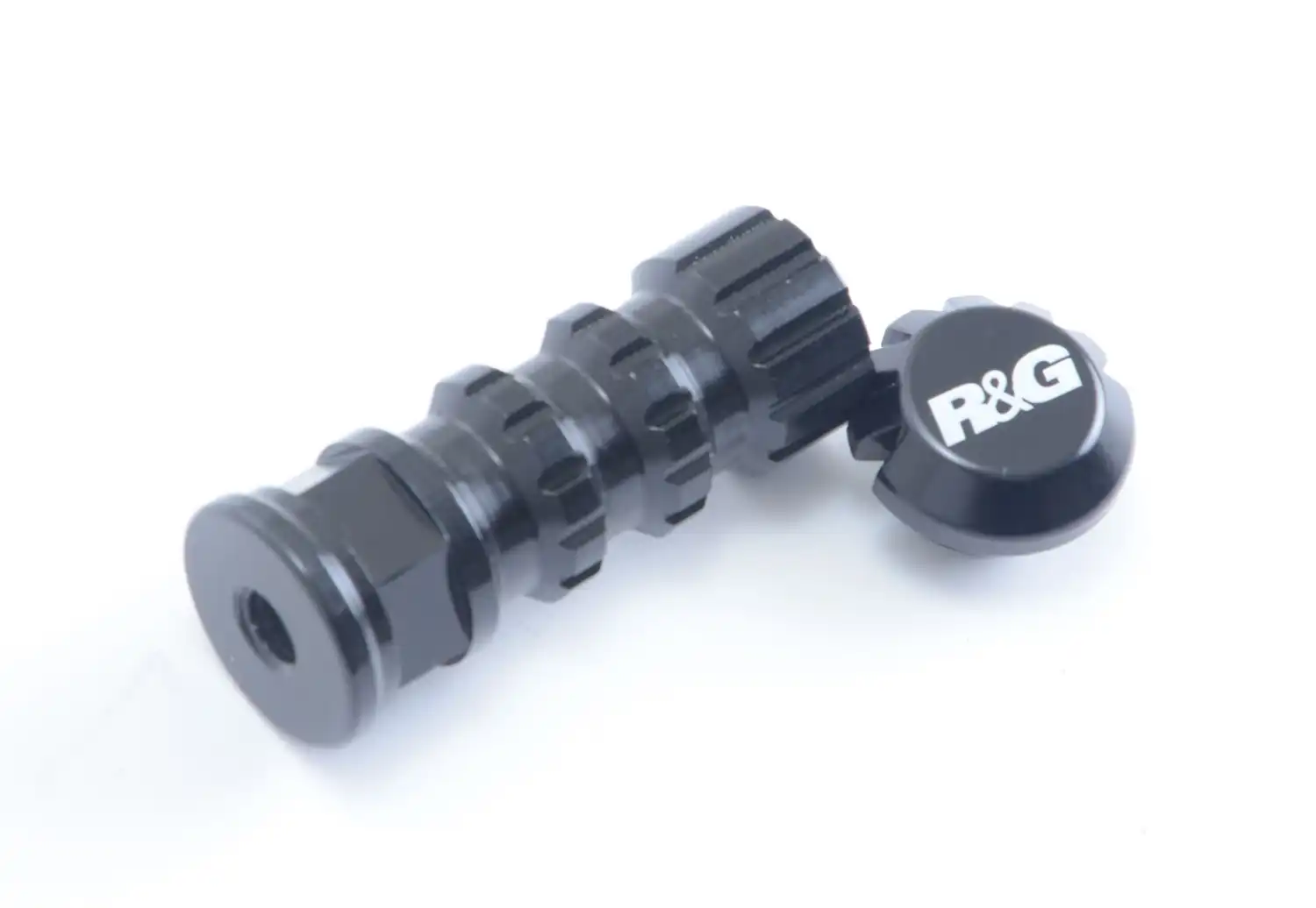Rearset Short Racing Peg for R&G Adjustable Rearsets - RP0003BK
