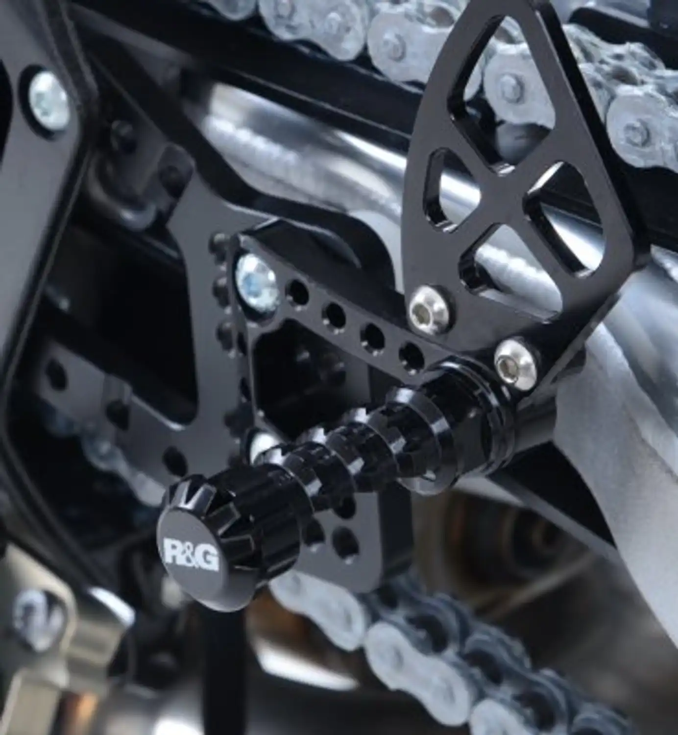 Rearset Racing Peg for R&G Adjustable Rearsets - RP0002BK