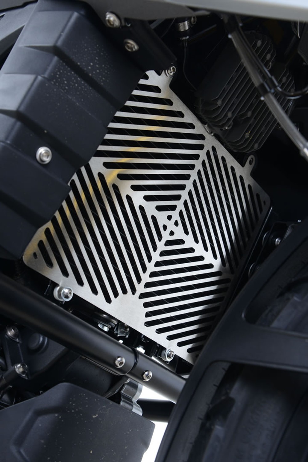 R&G Stainless Steel Radiator Guard for the BMW G310R G310GS '17- SRG0054SS
